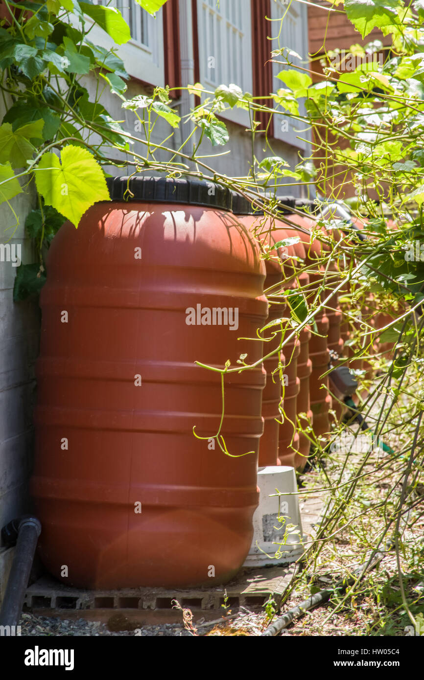 Rainwater collection system hi-res stock photography and images - Alamy