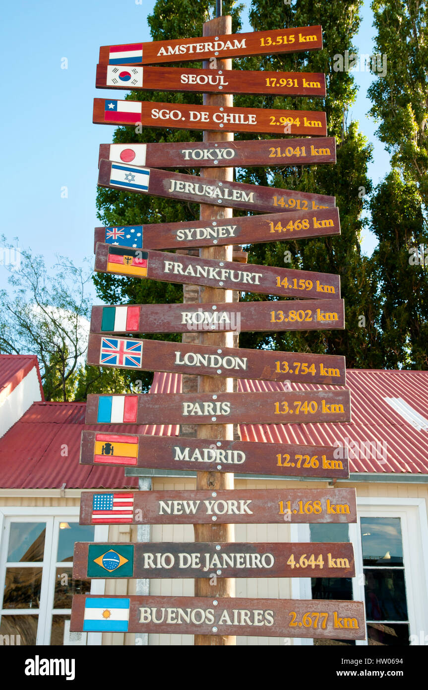Countries Direction Sign High Resolution Stock Photography and Images ...