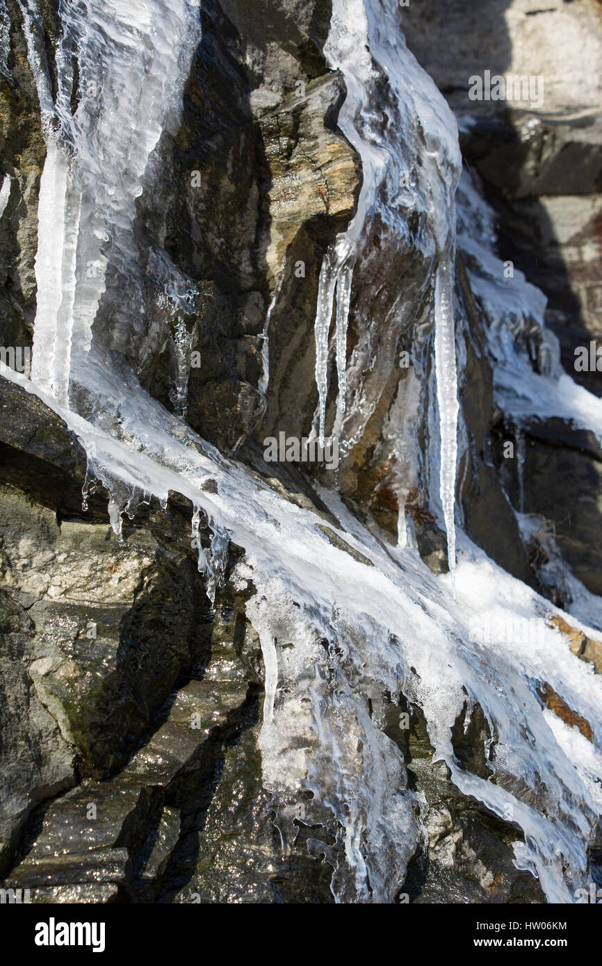 Ice and rocks Stock Photo - Alamy