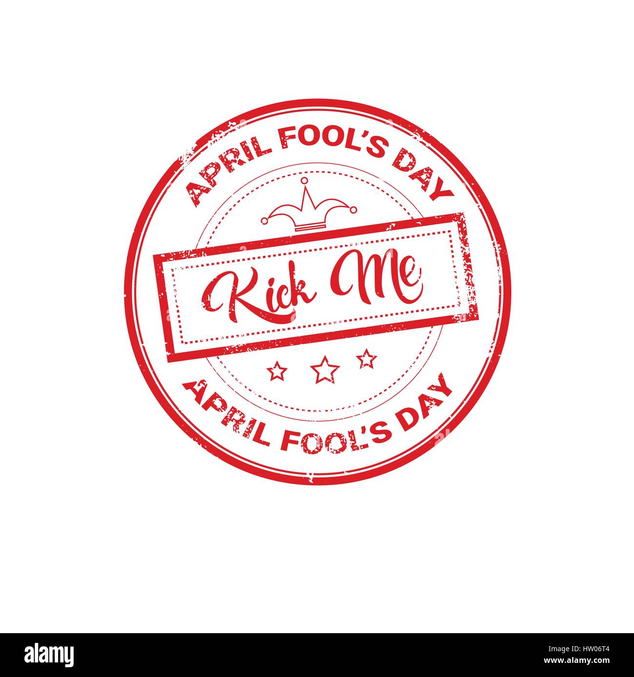 Joker vector sticker Stock Vector Images - Alamy