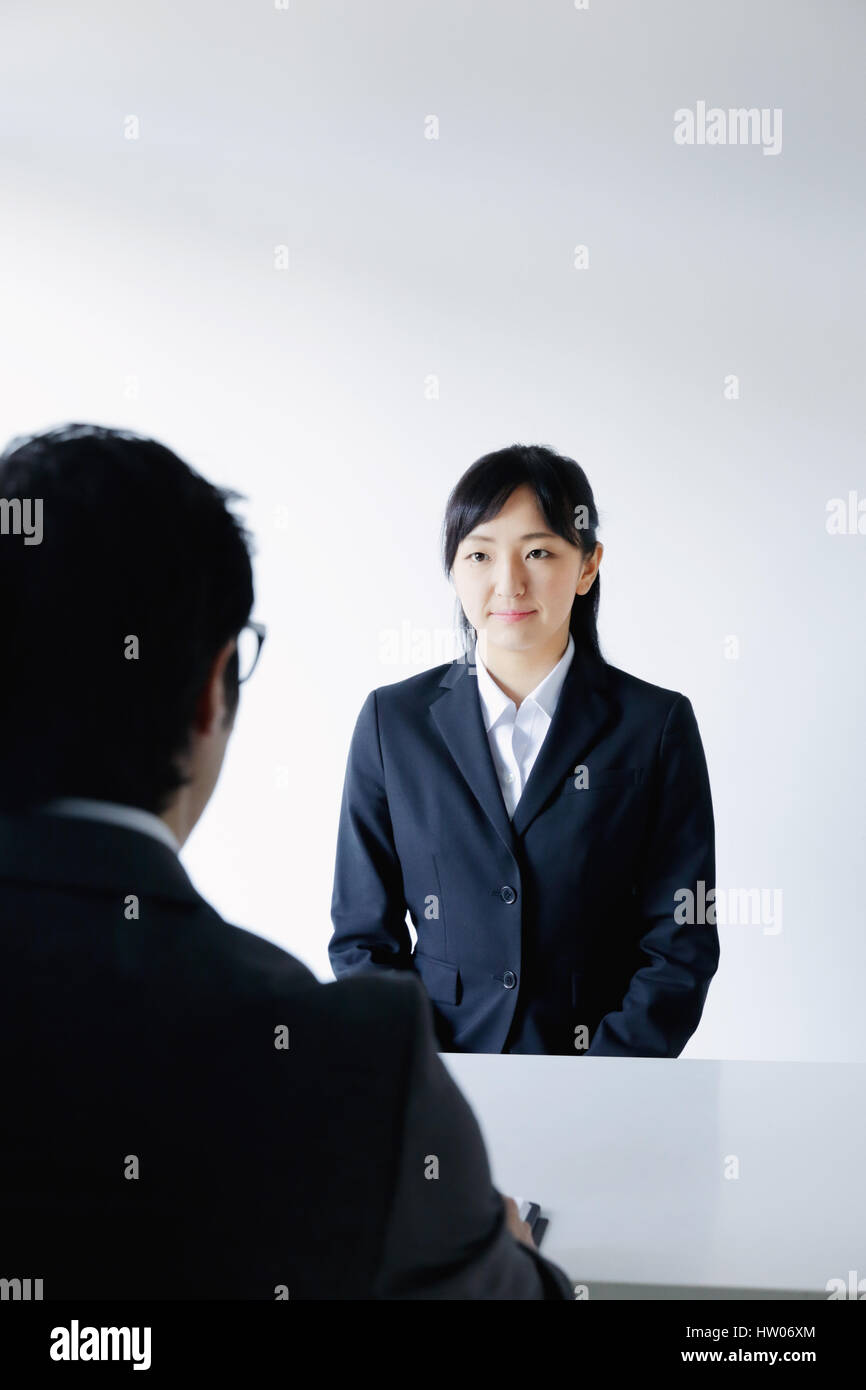 Japanese student interview hi-res stock photography and images - Alamy