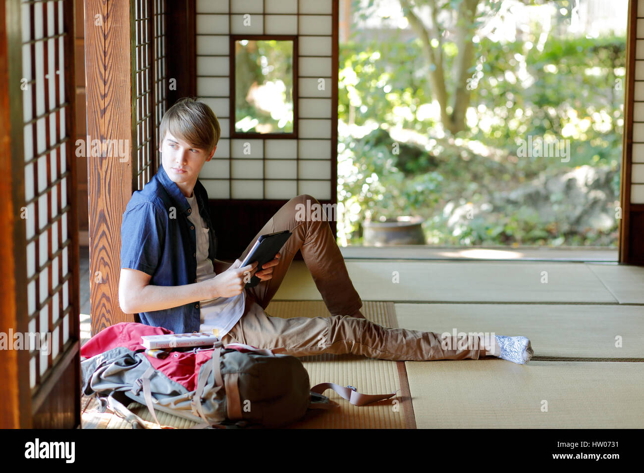 Japanese old man hi-res stock photography and images - Alamy