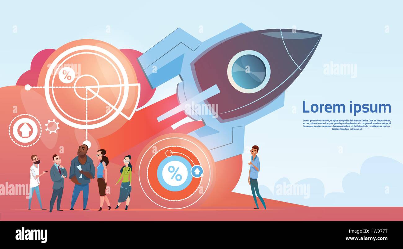 Business People Group Team Visualization Analysis Finance Graph ...