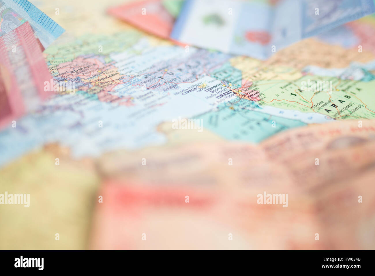 Uk money map hi-res stock photography and images - Alamy