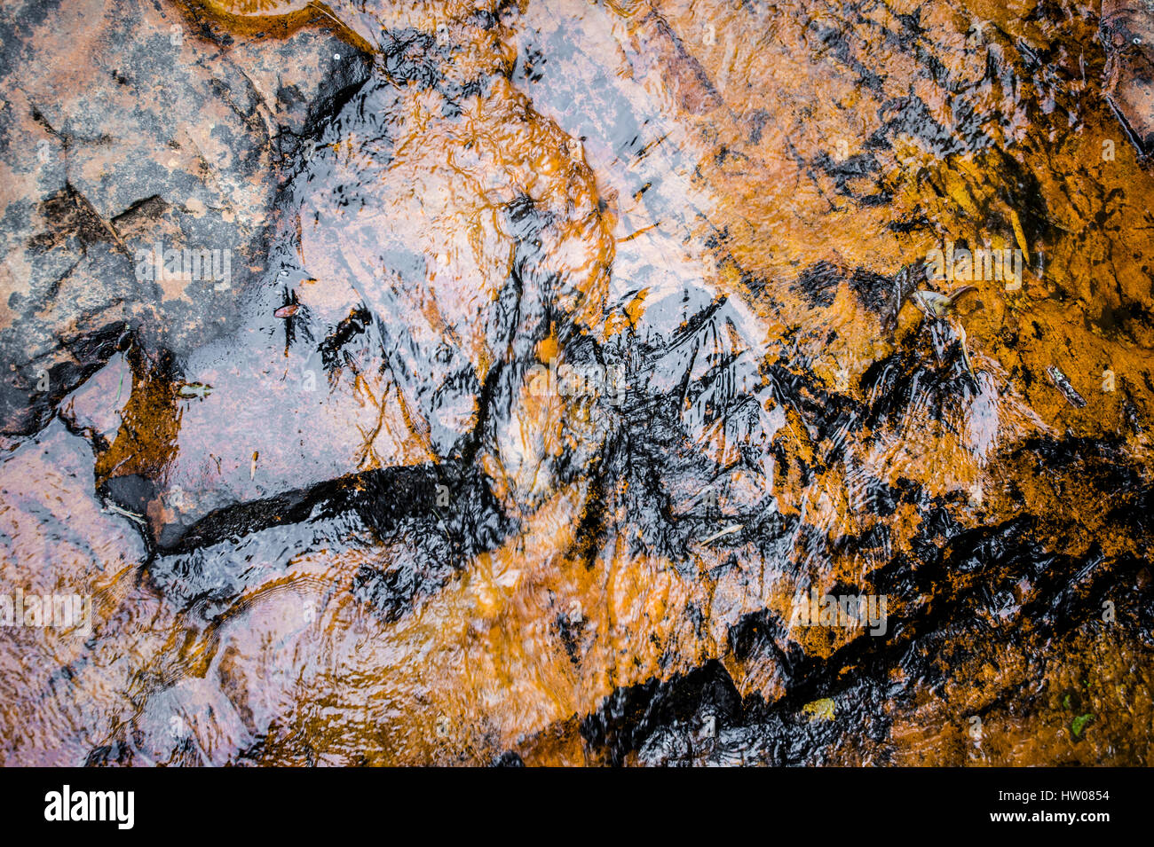 Mountain River, Rushing Water Flowing Texture in Vietnam Stock Photo ...