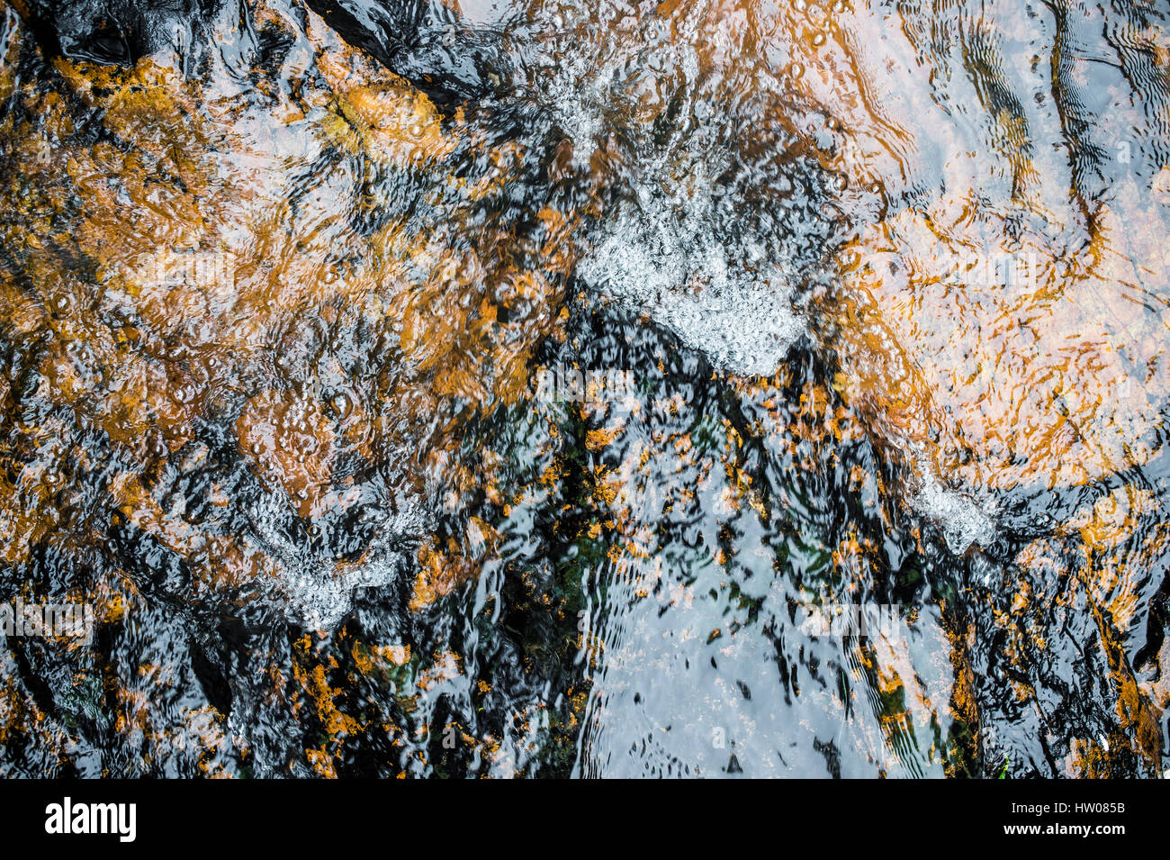 Mountain River, Rushing Water Flowing Texture in Vietnam Stock Photo ...