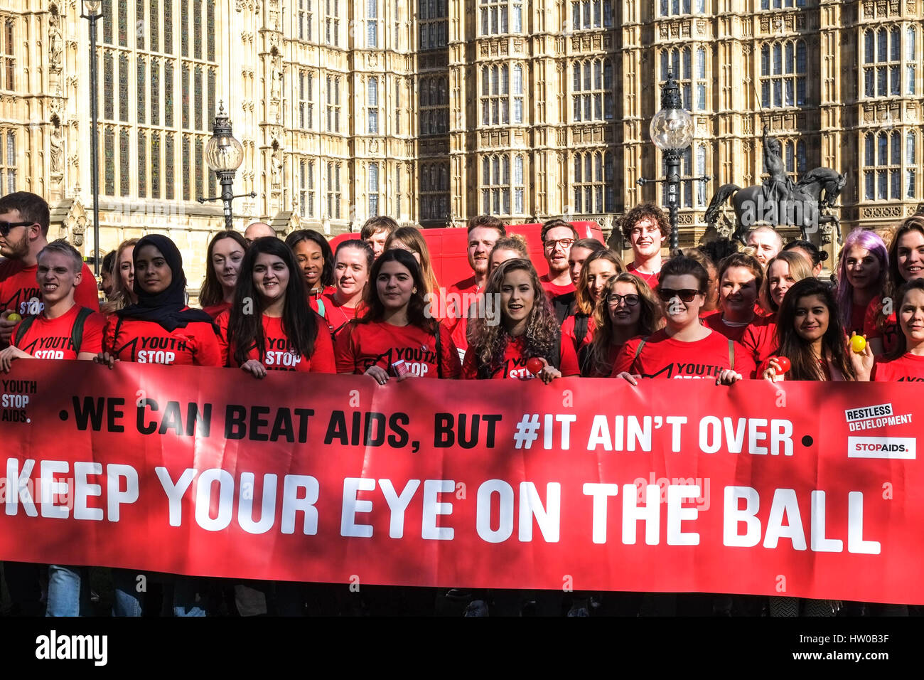 Stop aids protest hi-res stock photography and images - Alamy