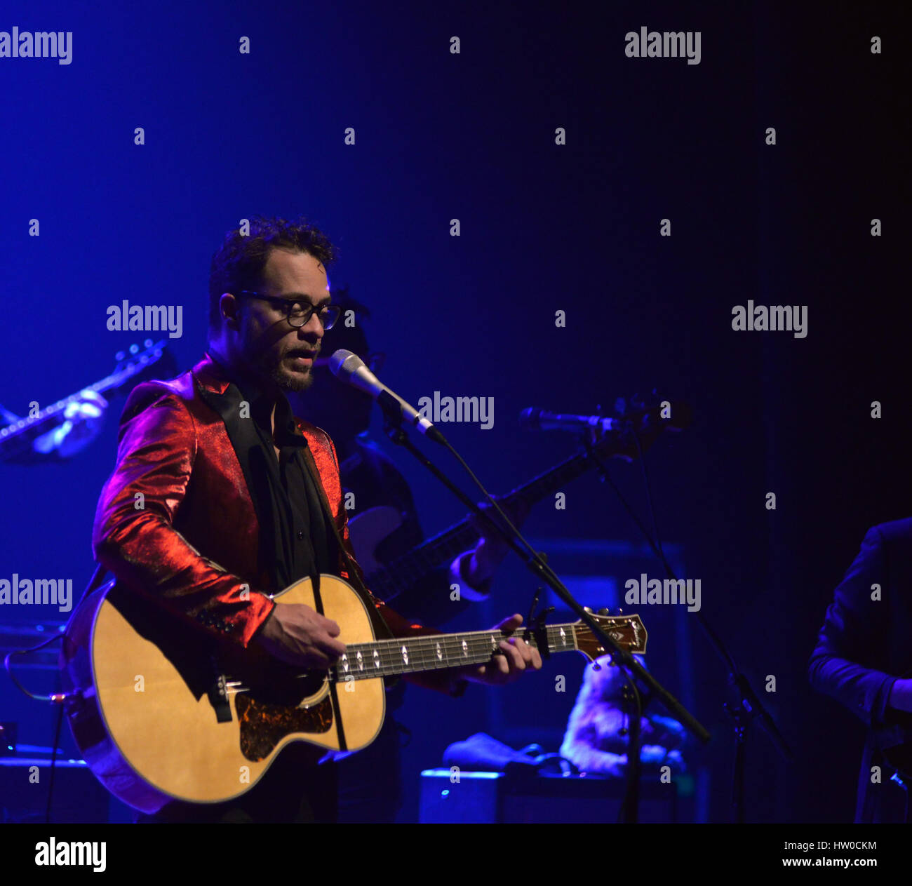 Virginia Beach, VIRGINIA, USA. 14th Mar, 2017. Singer songwriter AMOS ...