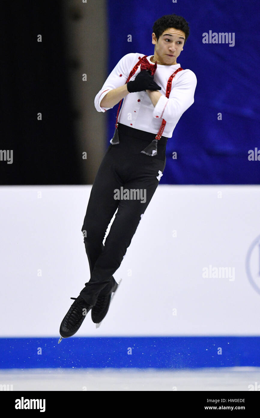 Luc Economides (FRA), MARCH 15, 2017 - Figure Skating : ISU World ...