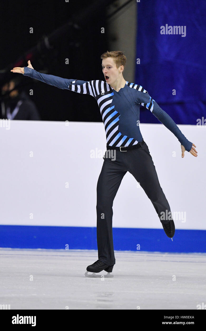 Taipei, Taiwan. 15th Mar, 2017. Alexander Samarin (RUS) Figure Skating ...