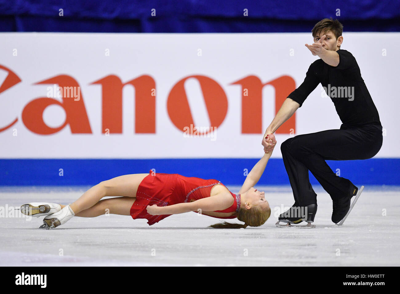 Taipei, Taiwan. 15th Mar, 2017. Ekaterina Alexandrovskaya & Harley ...