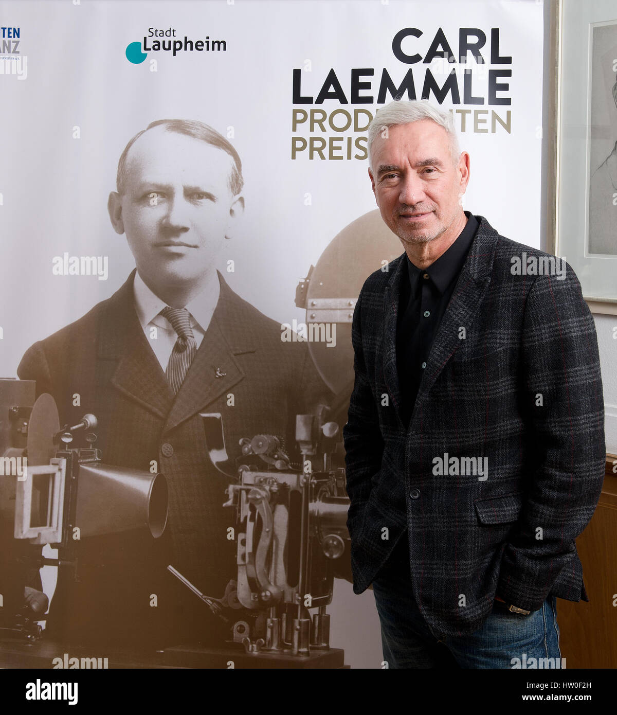 Stuttgart, Germany. 15th Mar, 2017. The director Roland Emmerich ...