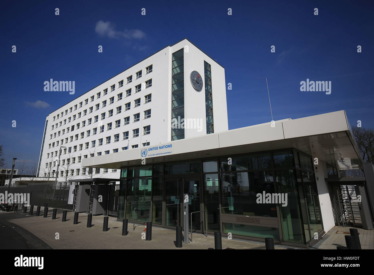 Bonn, Germany. 14th Mar, 2017. The UN Climate Secretariat, photographed ...