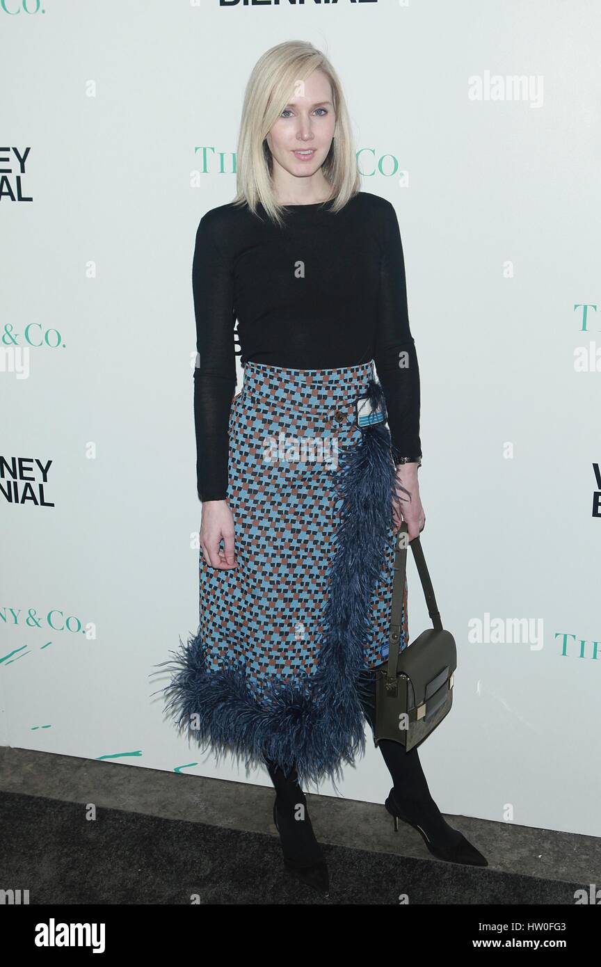 New York, NY, USA. 15th Mar, 2017. Jane Keltner de Valle at the VIP ...