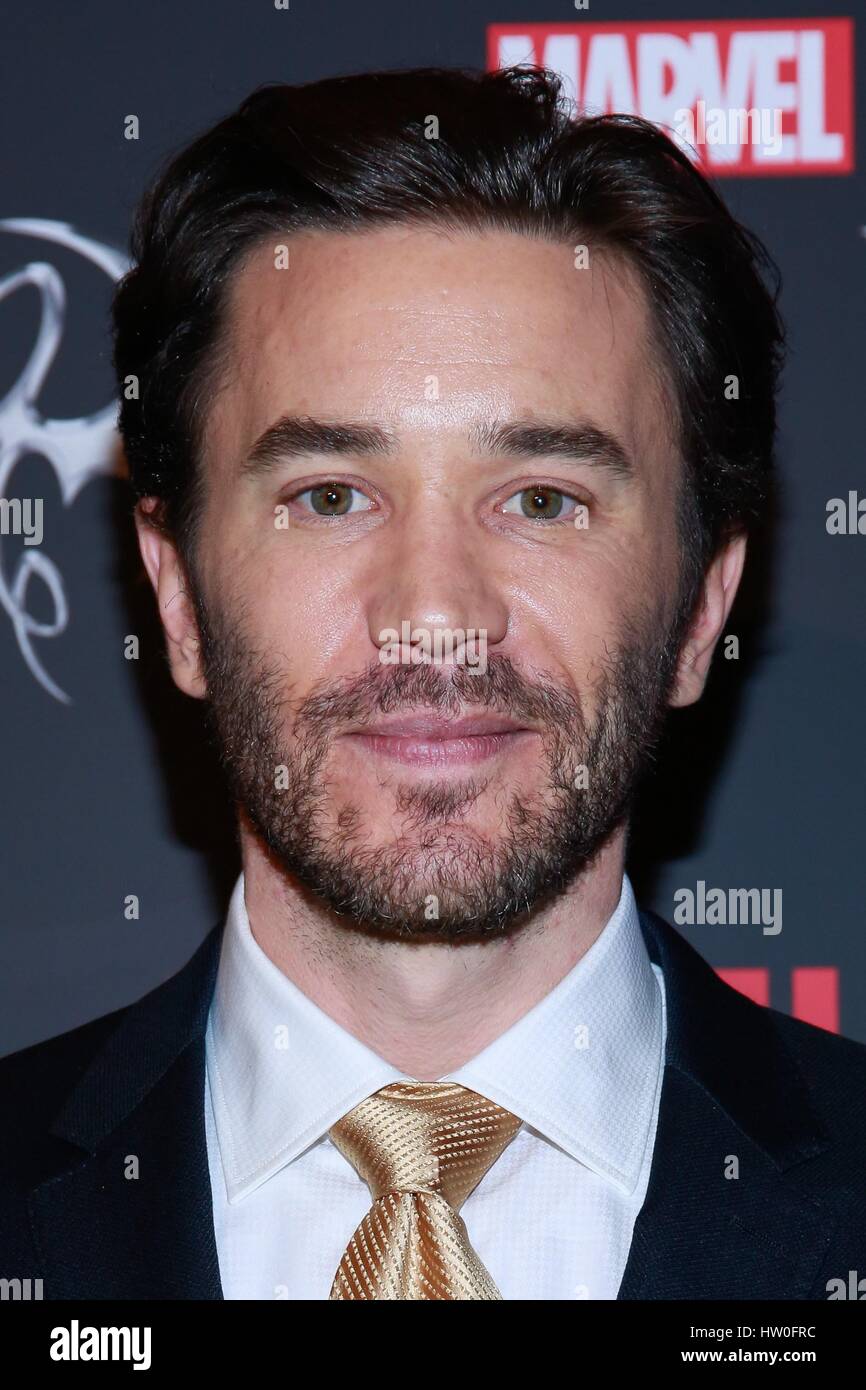 New York, NY, USA. 15th Mar, 2017. Tom Pelphrey at arrivals for NETFLIX ...