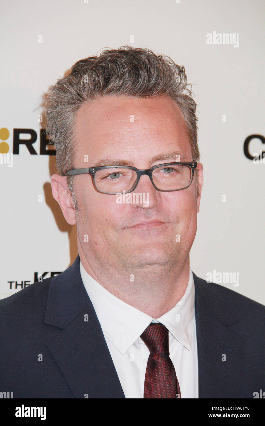 Los Angeles, USA. 15th Mar, 2017. Matthew Perry 03/15/2017 Red carpet ...