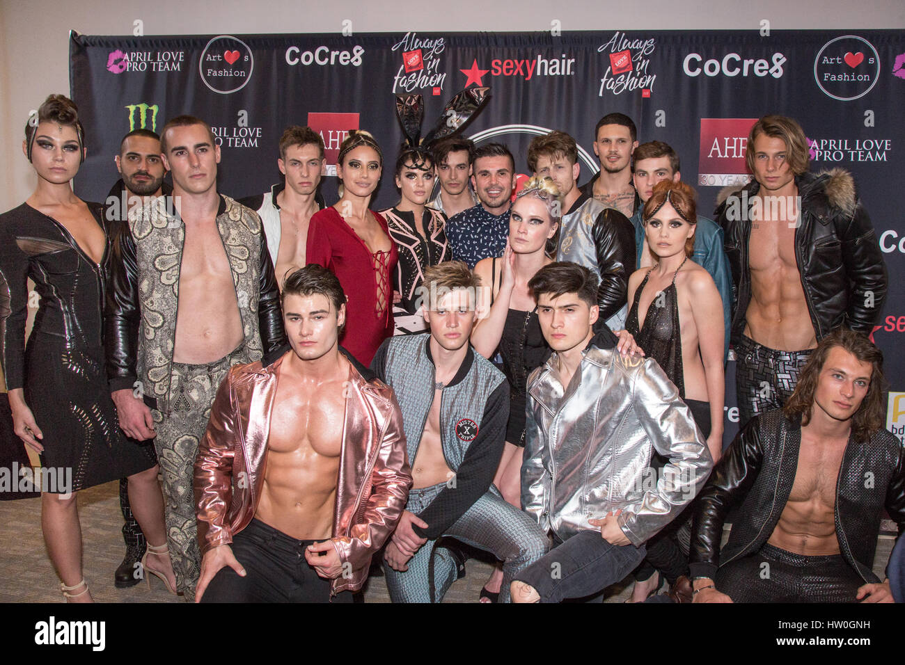 Beverly Hills, California, USA. 15th Mar, 2017. Designer Erik Rosete of Mister Triple X with ...