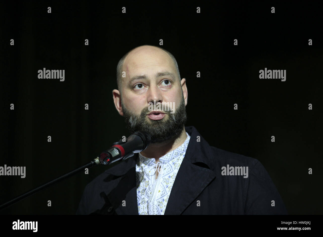 Kiev, Ukraine. 16th Mar, 2017. Andrei Tarasenko Credit: Nazar Furyk ...