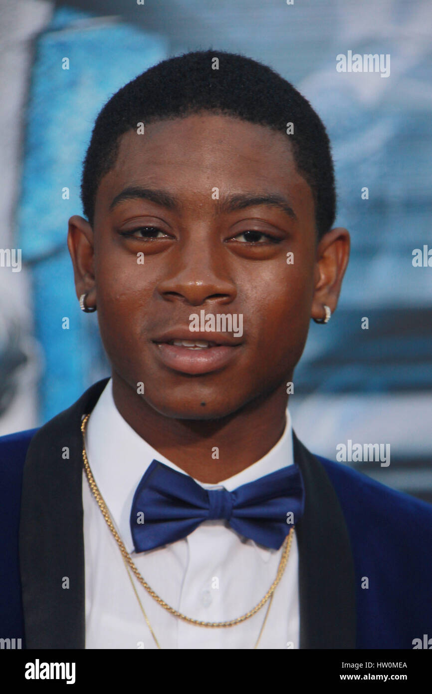 Los Angeles, USA. 22nd Mar, 2017. RJ Cyler 03/22/2017 "Power Rangers ...