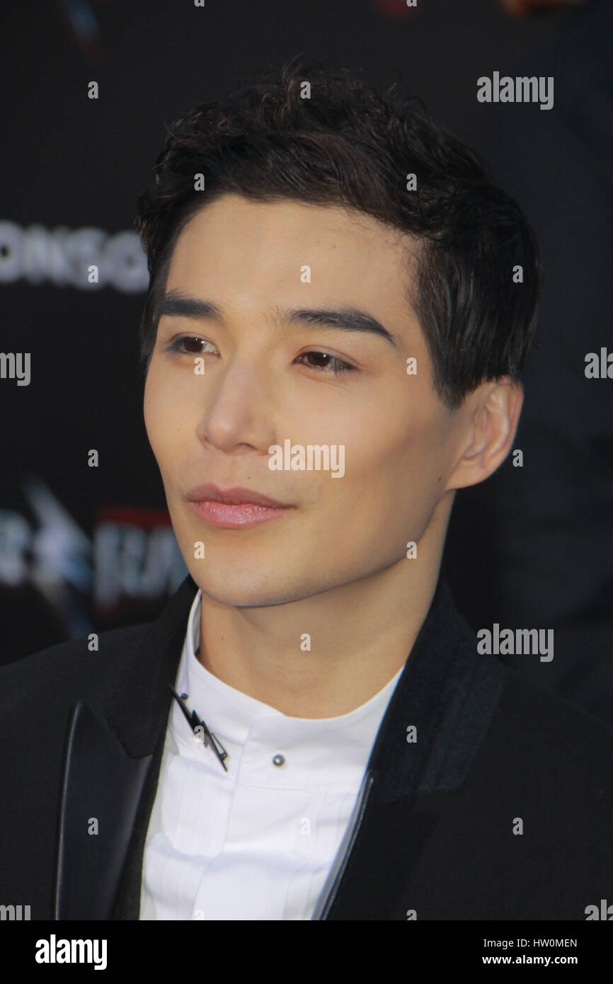 Los Angeles, USA. 22nd Mar, 2017. Ludi Lin 03/22/2017 "Power Rangers ...