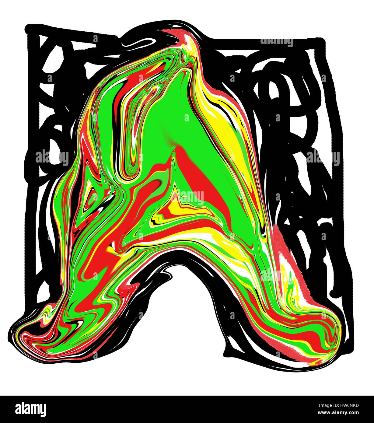 Tracing letter a hi-res stock photography and images - Alamy
