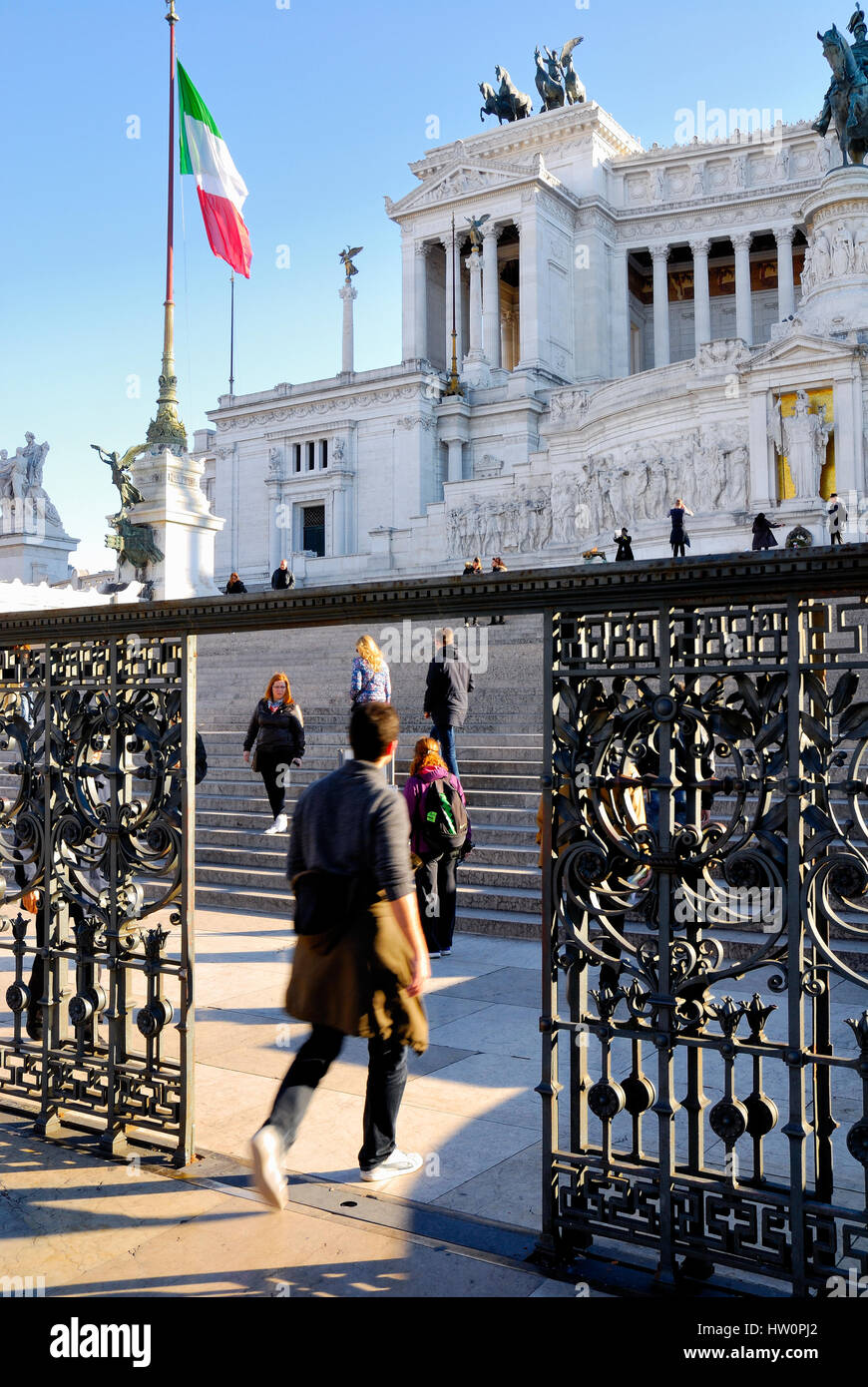 THE VICTORIAN, VITTORIO EMANUELE MONUMENT, VENICE PLAZA, ROME'S ...