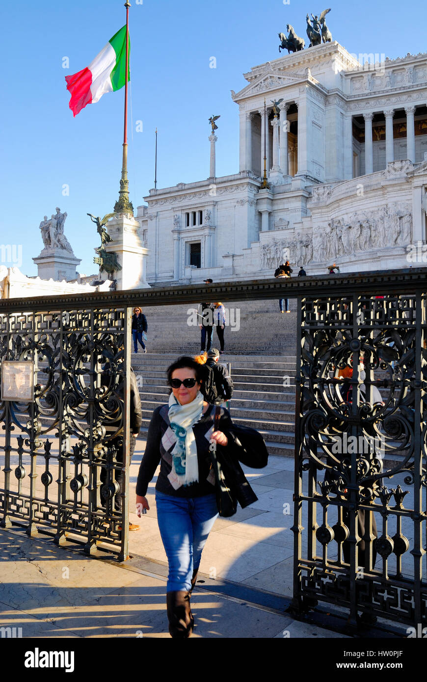 THE VICTORIAN, VITTORIO EMANUELE MONUMENT, VENICE PLAZA, ROME'S ...