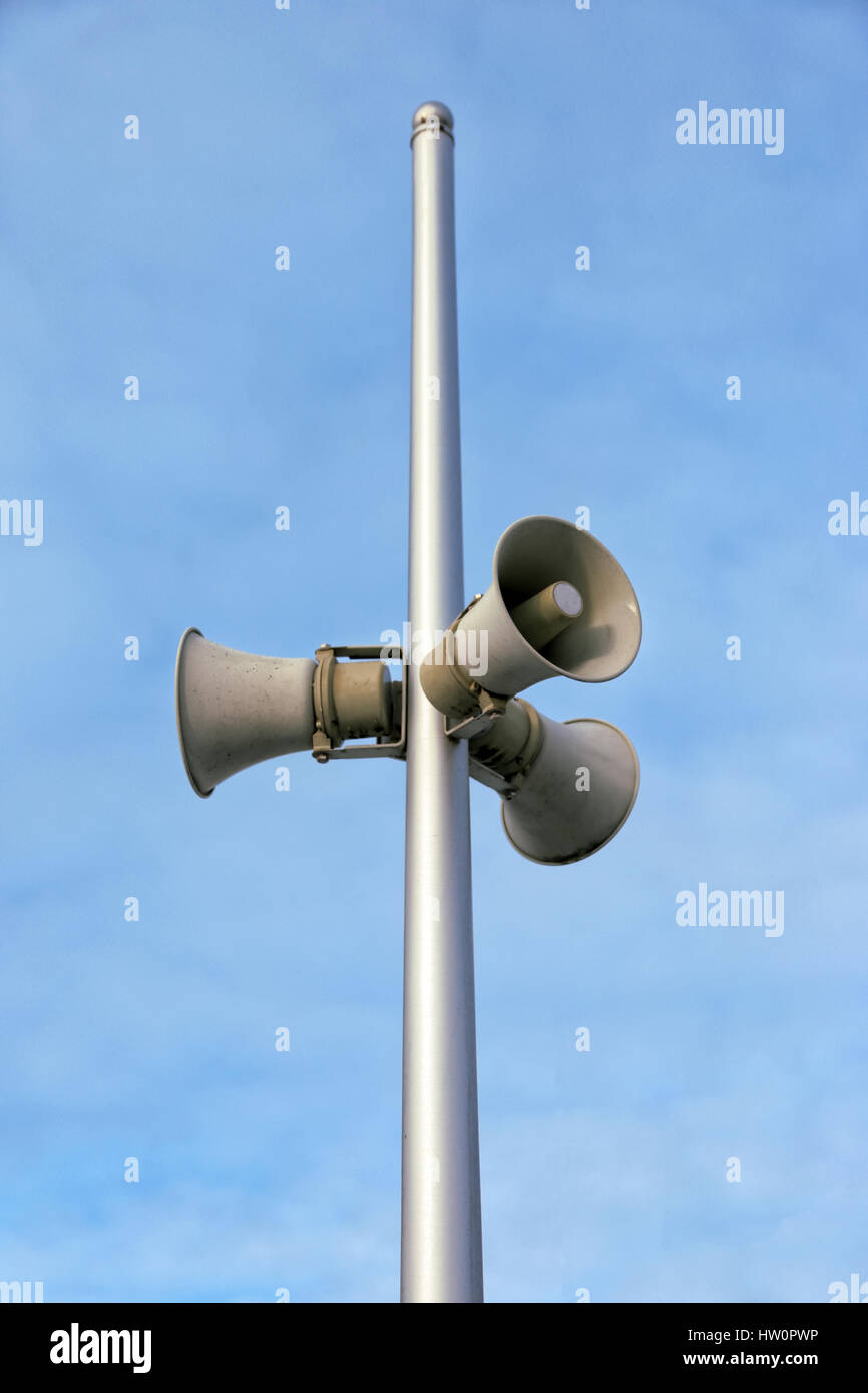 Bullhorn vintage background hi-res stock photography and images - Alamy