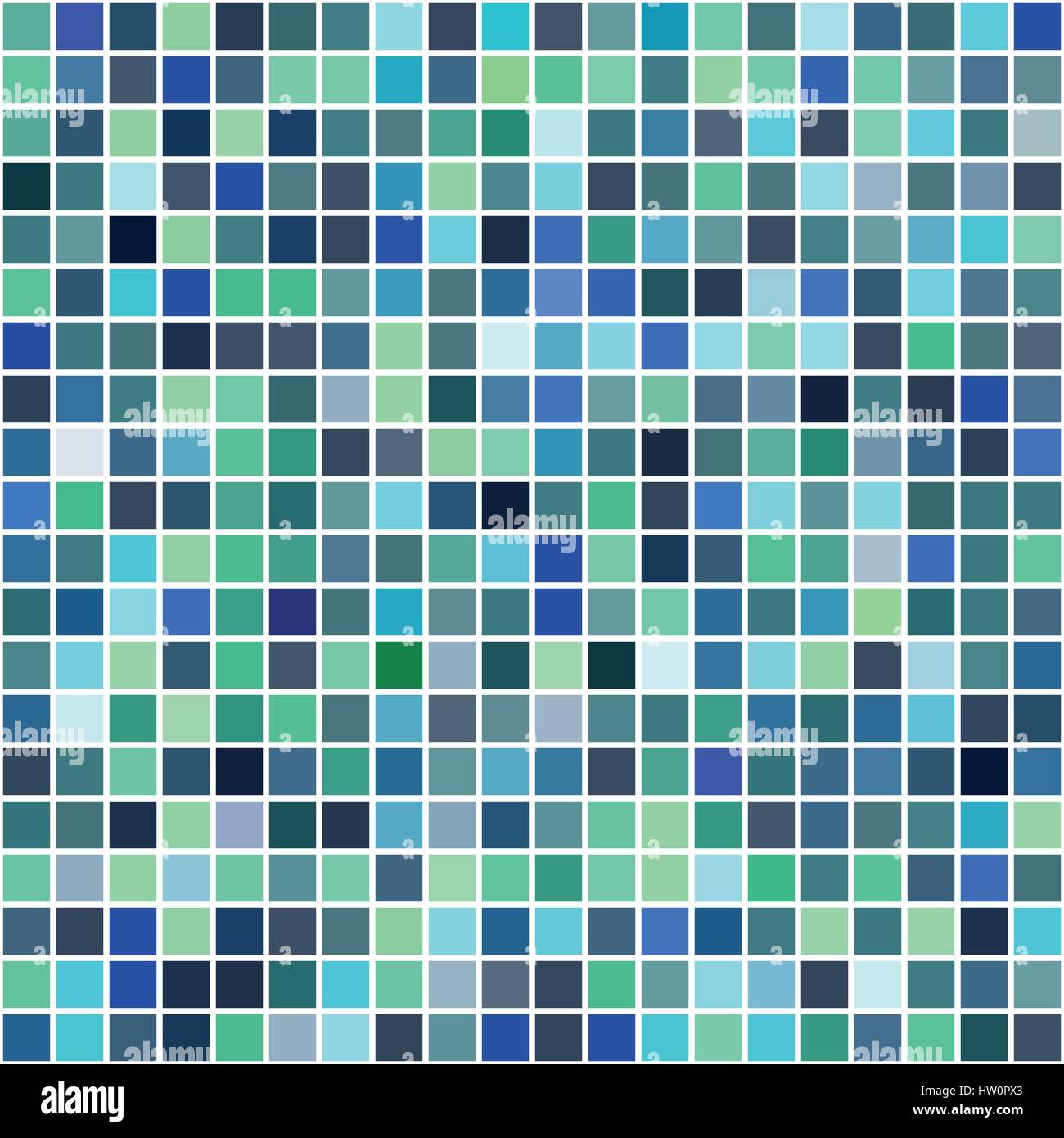 Bright mosaic seamless pattern background square tiles Stock Vector ...