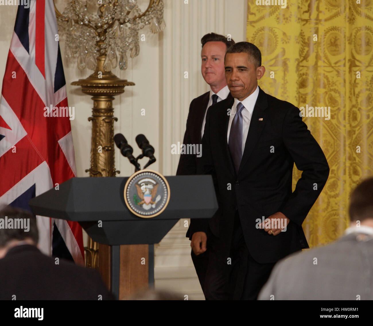 Barack obama david cameron hi-res stock photography and images - Alamy