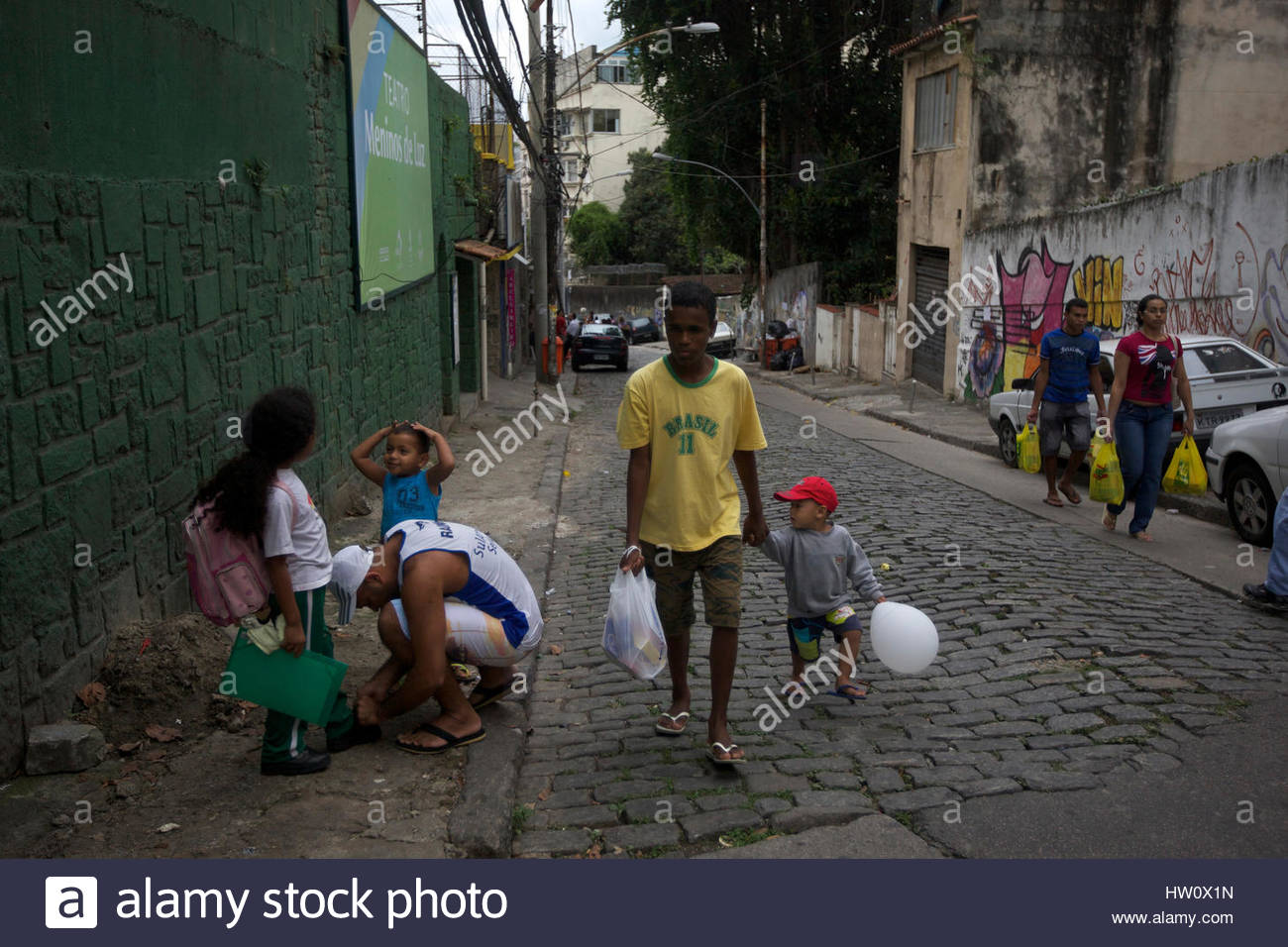 Favelas Children High Resolution Stock Photography and Images - Alamy
