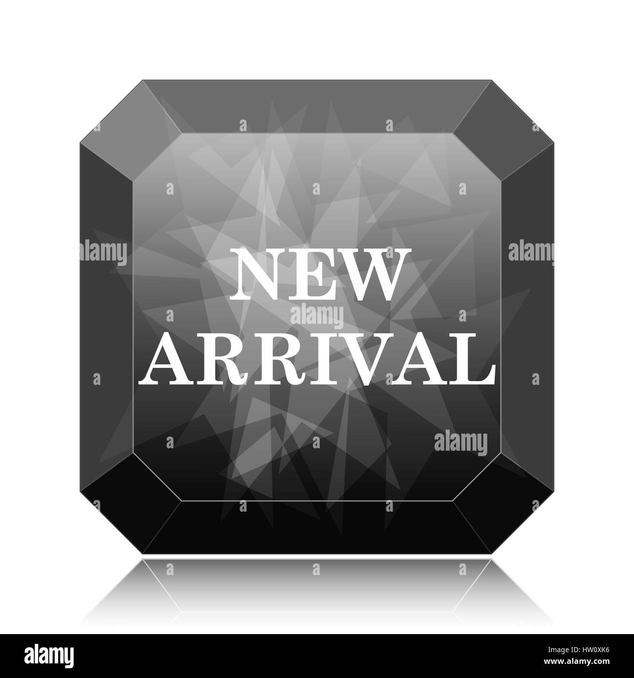 New arrival on sign Black and White Stock Photos & Images - Alamy
