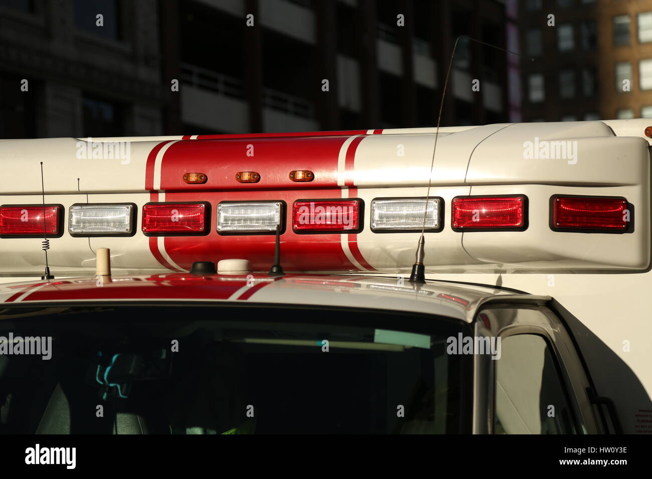 Emergency rescue car close up Stock Photo - Alamy