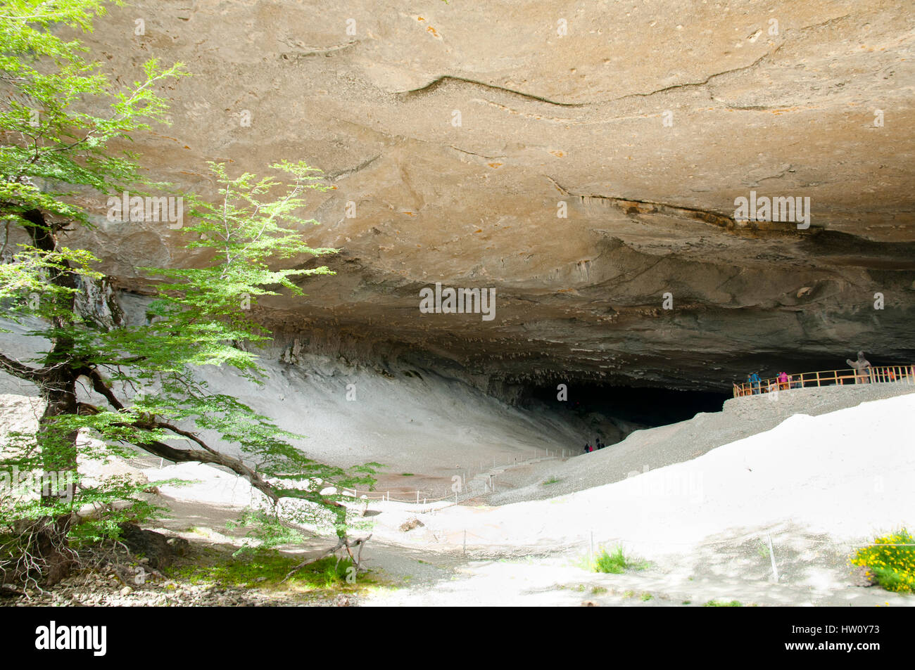 Milodon Cave - Chile Stock Photo - Alamy