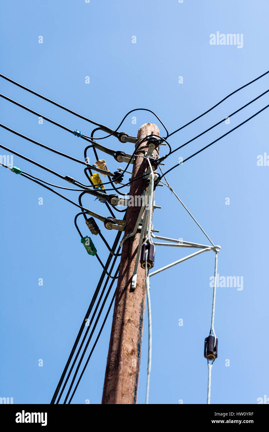 Electricity pole hi-res stock photography and images - Alamy