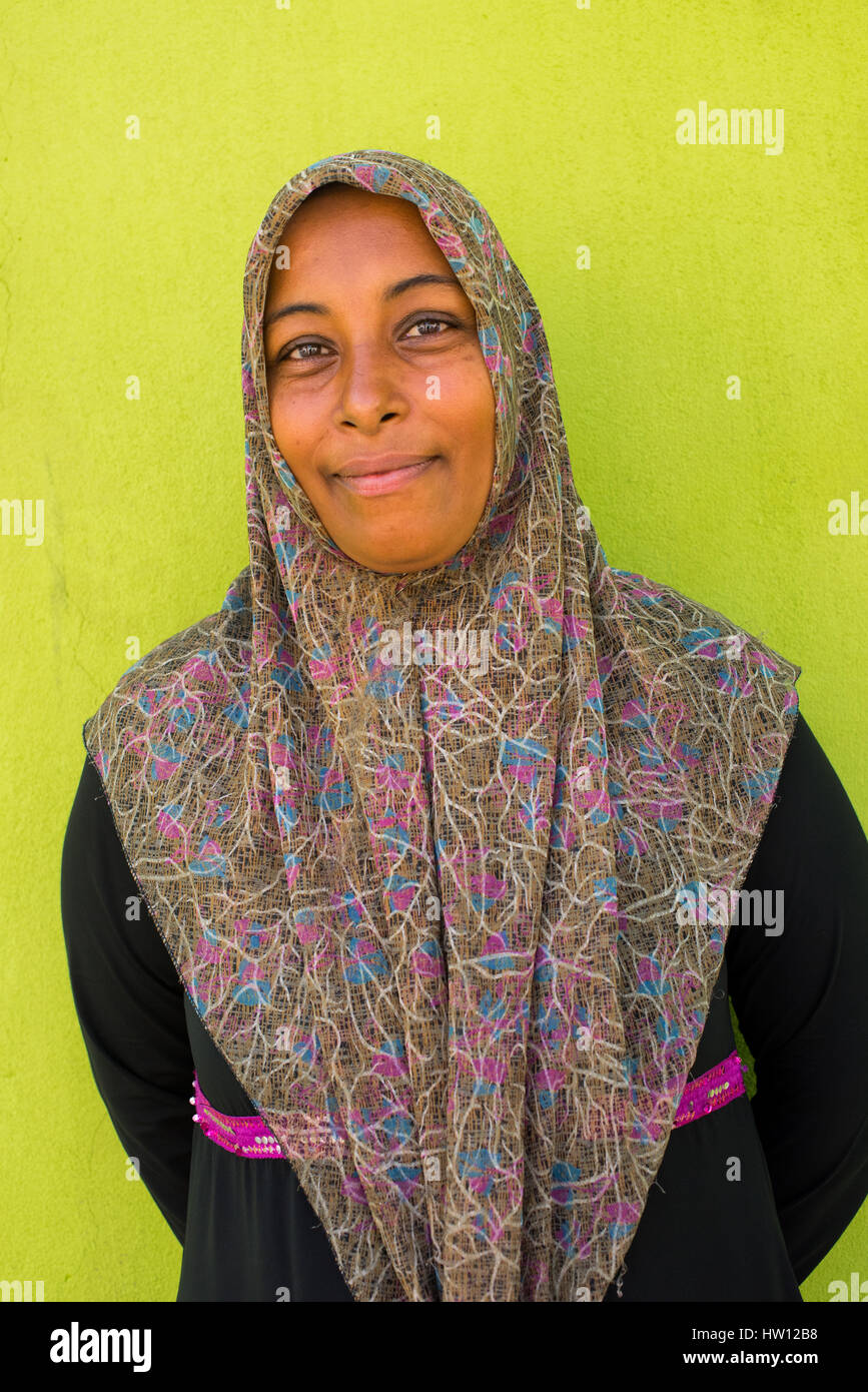 Maldives woman islam hi-res stock photography and images - Alamy