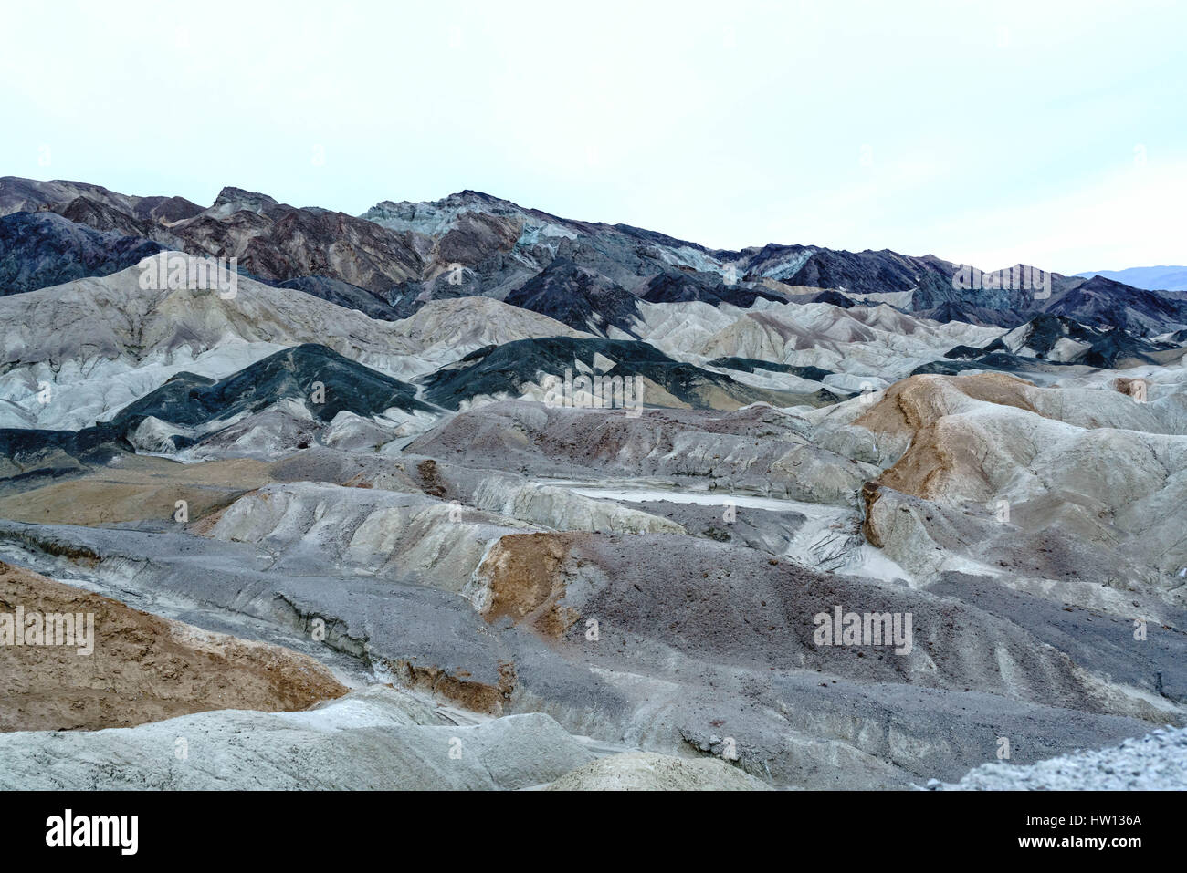 Death Valley in lights of sunrise or sunset Stock Photo - Alamy