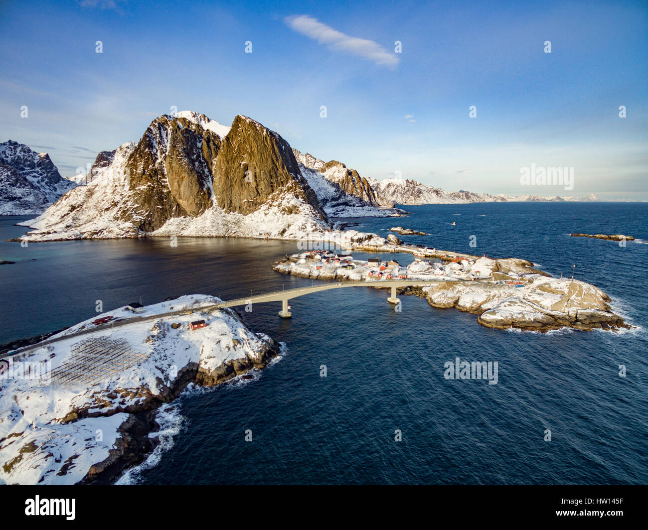 Lofoten islands winter norway hi-res stock photography and images - Alamy