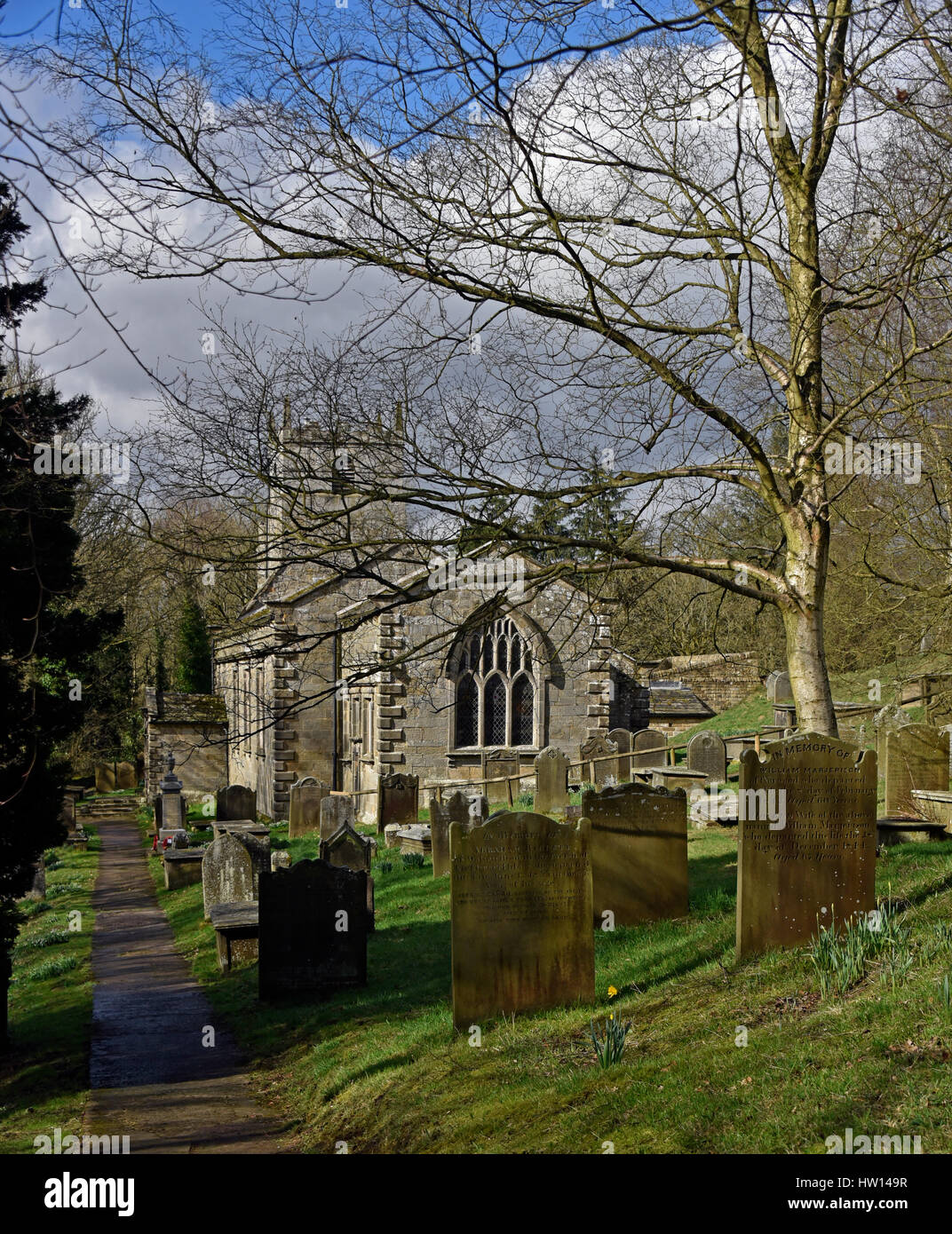 Church of Saint Michael and Saint Lawrence. Fewston, North Yorkshire ...