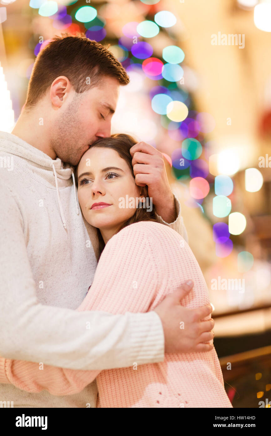 Photography of happy enamored couple Stock Photo - Alamy
