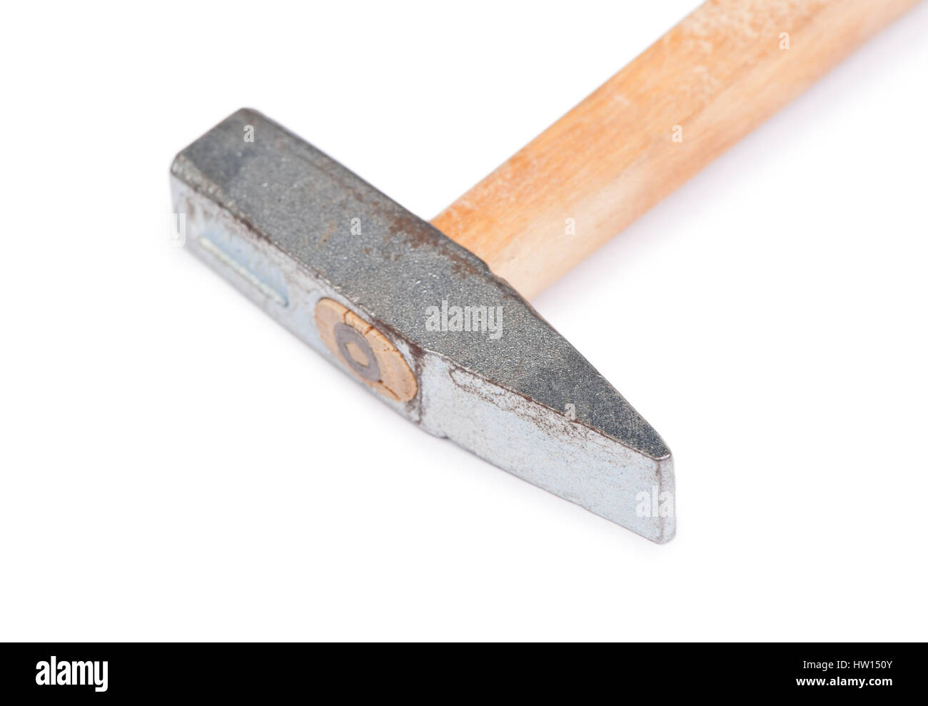 Small hammer isolated on white Stock Photo - Alamy