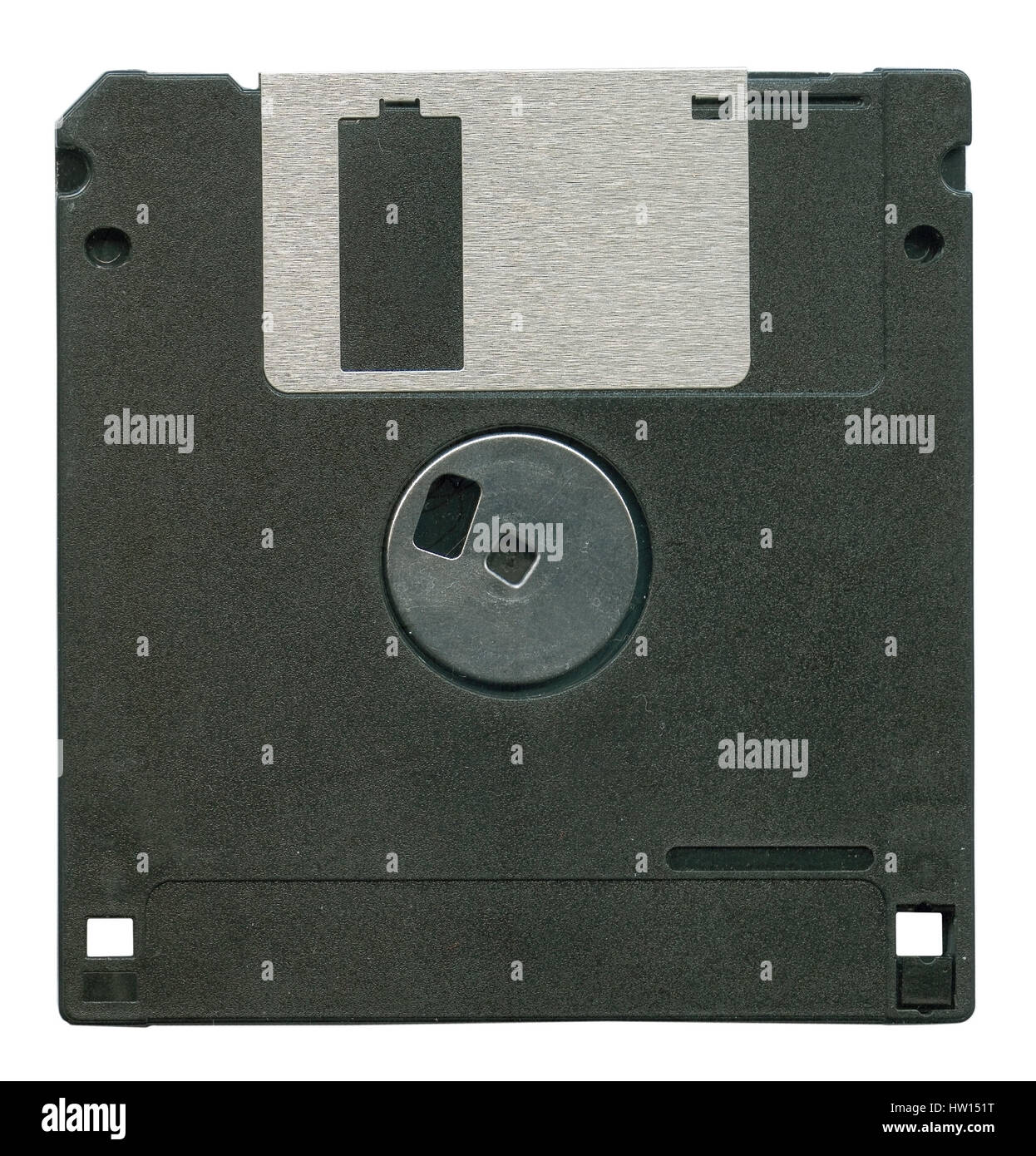 Black diskette isolated on white background Stock Photo - Alamy