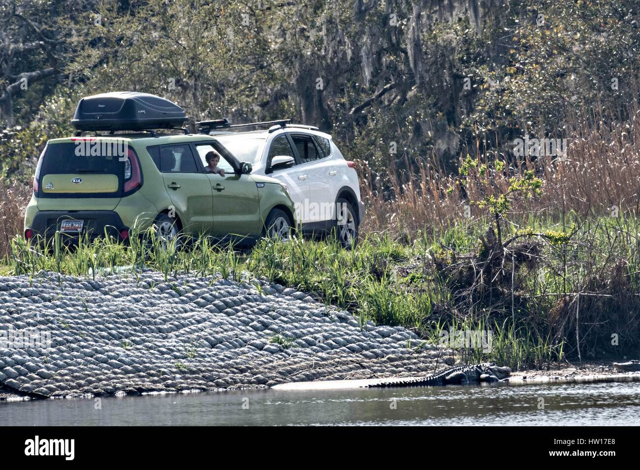 Child predator car hi-res stock photography and images - Alamy
