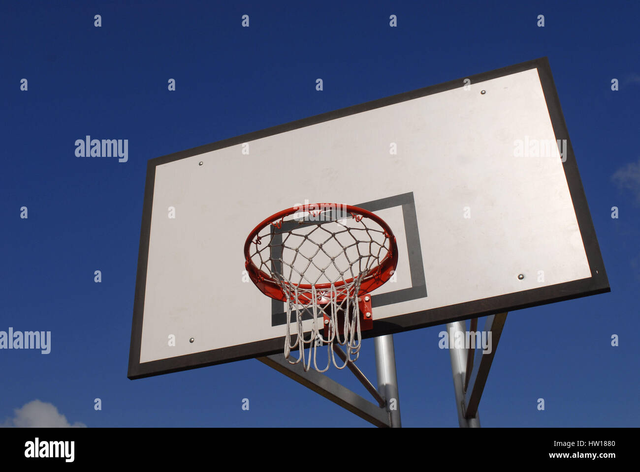 Basketball basket, Basketballkorb Stock Photo - Alamy