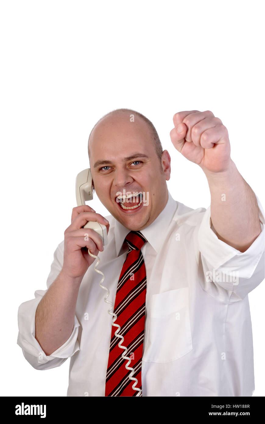 Successful telephone call, Erfolgreiches Telefongespr‰ch Stock Photo ...