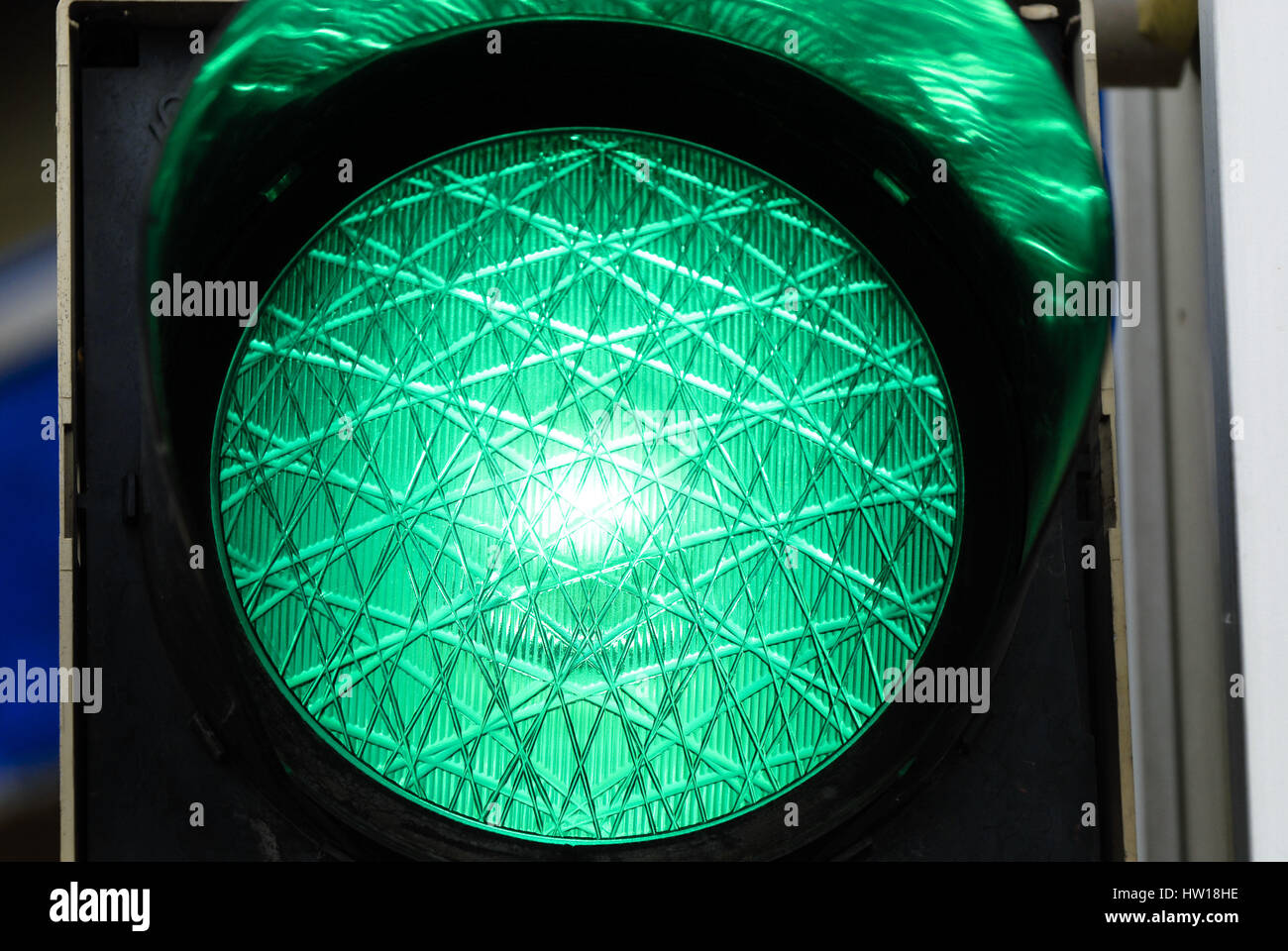 Green traffic light , Gr¸ne Ampel Stock Photo - Alamy