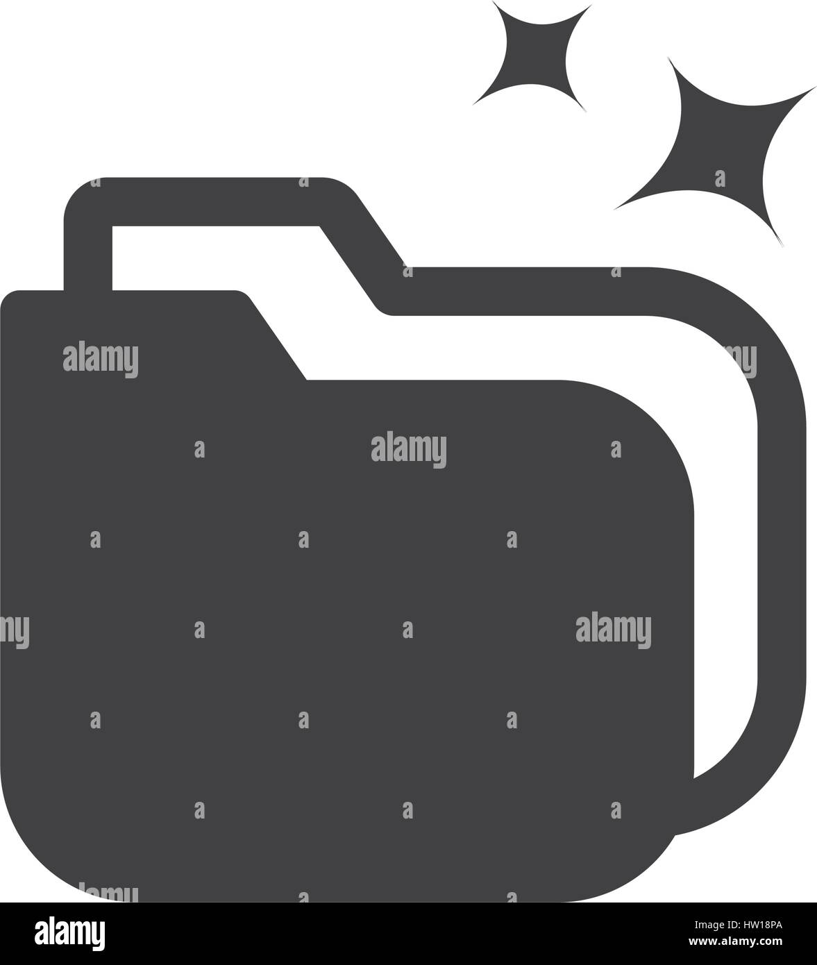 folder data analysis icon Stock Vector Image & Art - Alamy