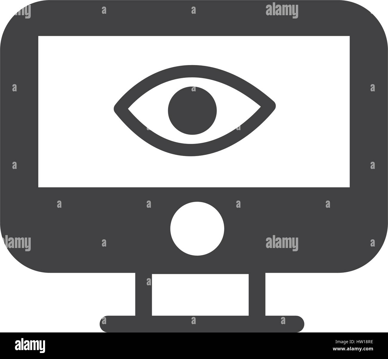 Data analysis computer Stock Vector Images - Alamy
