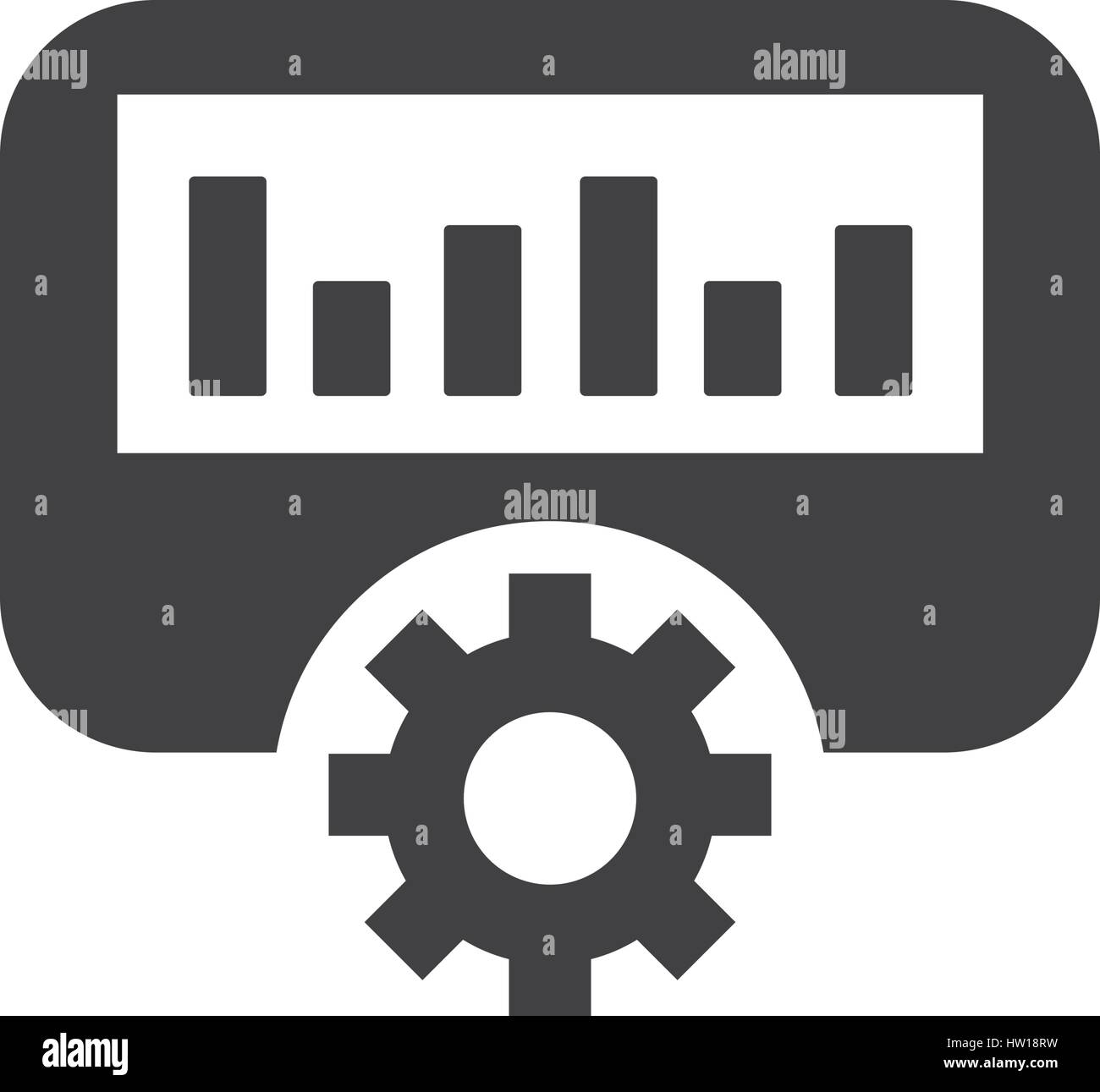 Analytics data tablet Stock Vector Images - Alamy