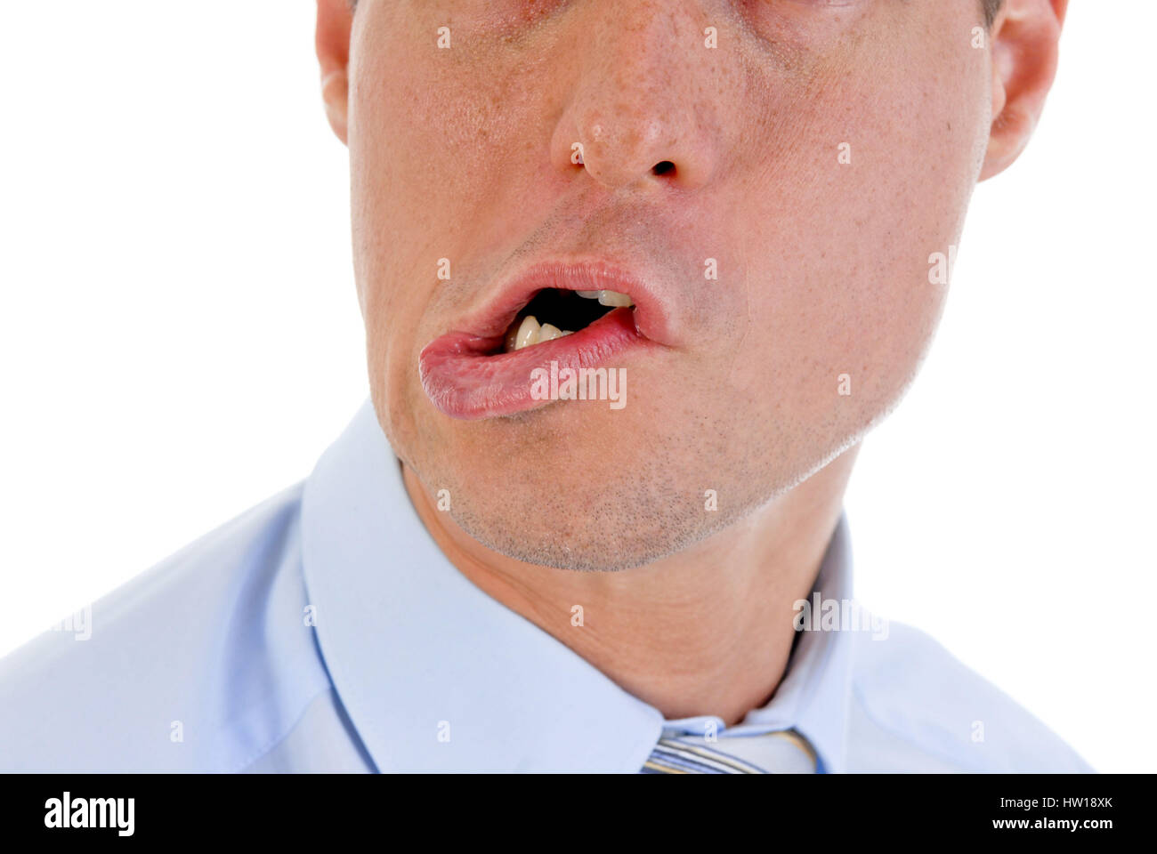 Mundwinkel hi-res stock photography and images - Alamy